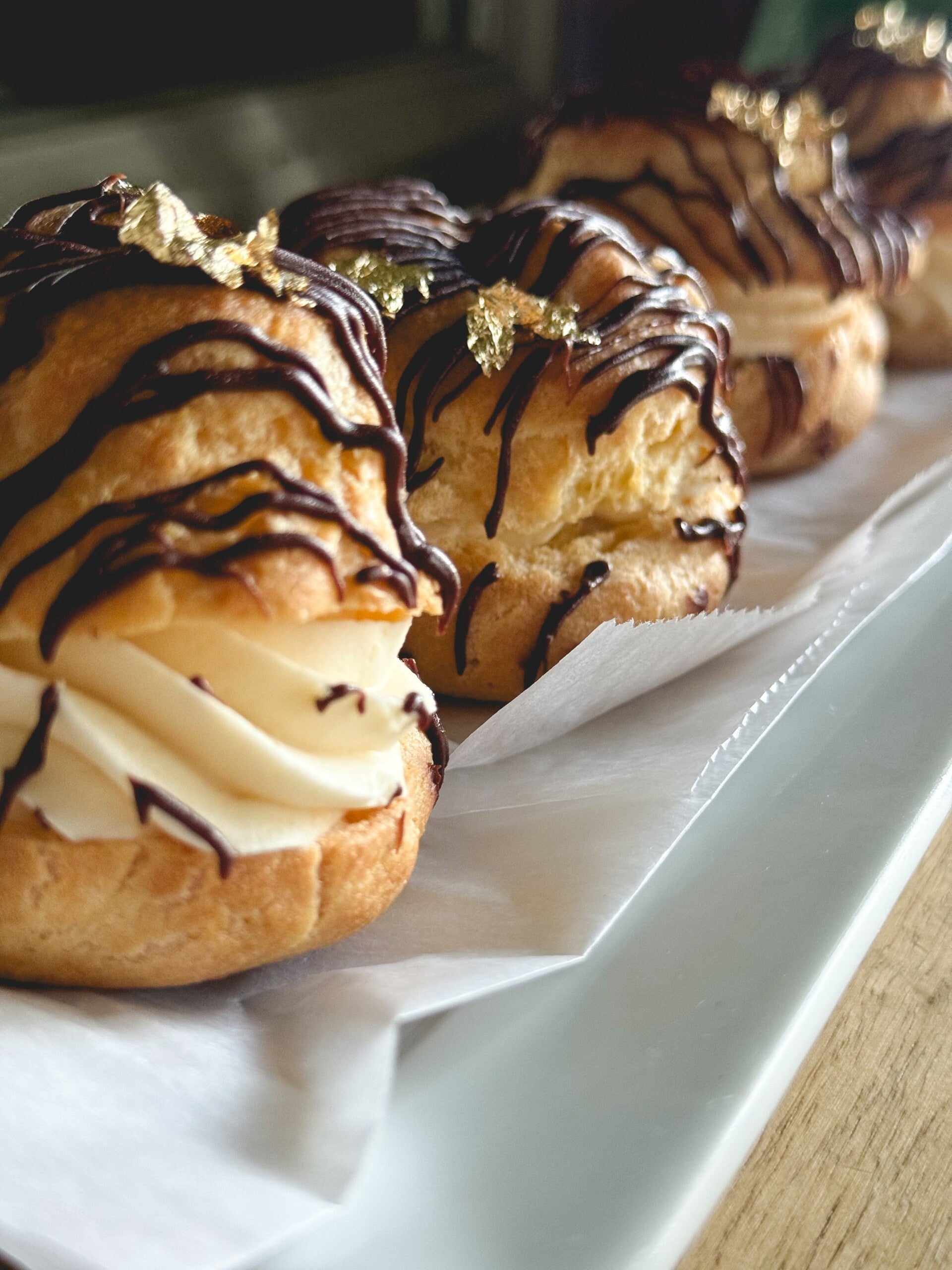 Cream Eclairs | The Humble Crumb Bakery